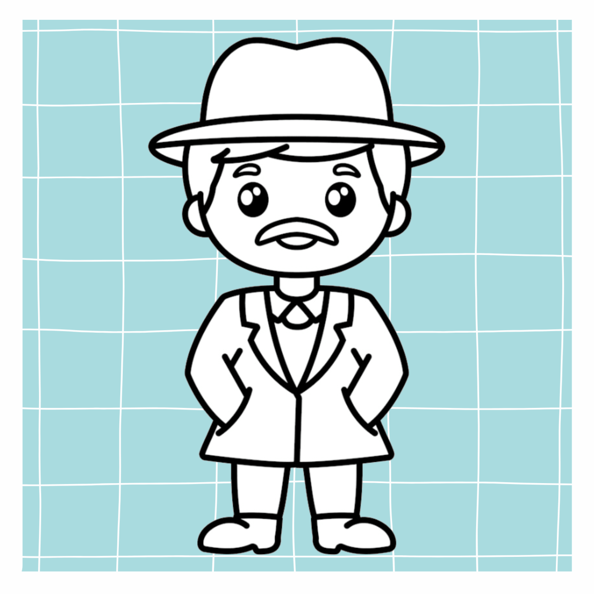 Derek the Detective – May Contain Color