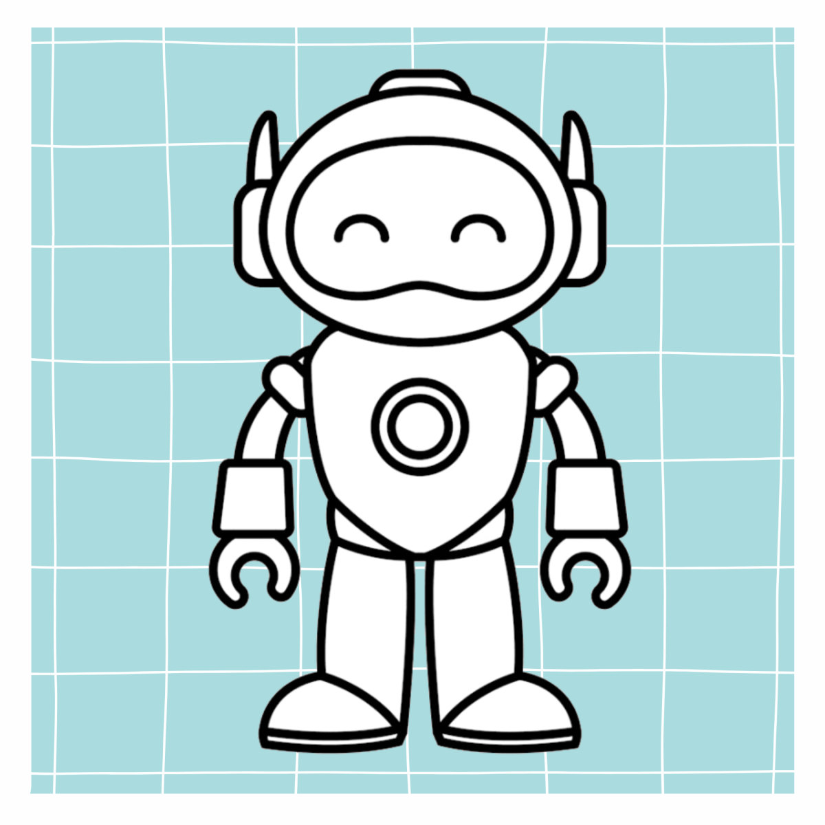 Robbie the Robot – May Contain Color